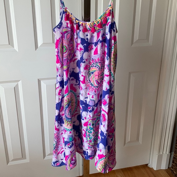 Lilly Pulitzer | Dresses | Lilly Pulitzer Silk Rooney Dress Sz Xs ...